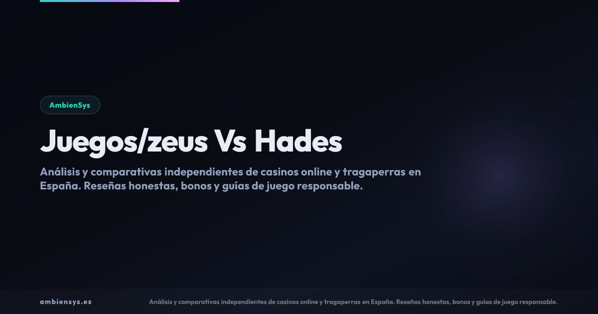 Zeus vs Hades: RTP, demo gratis y dónde jugar